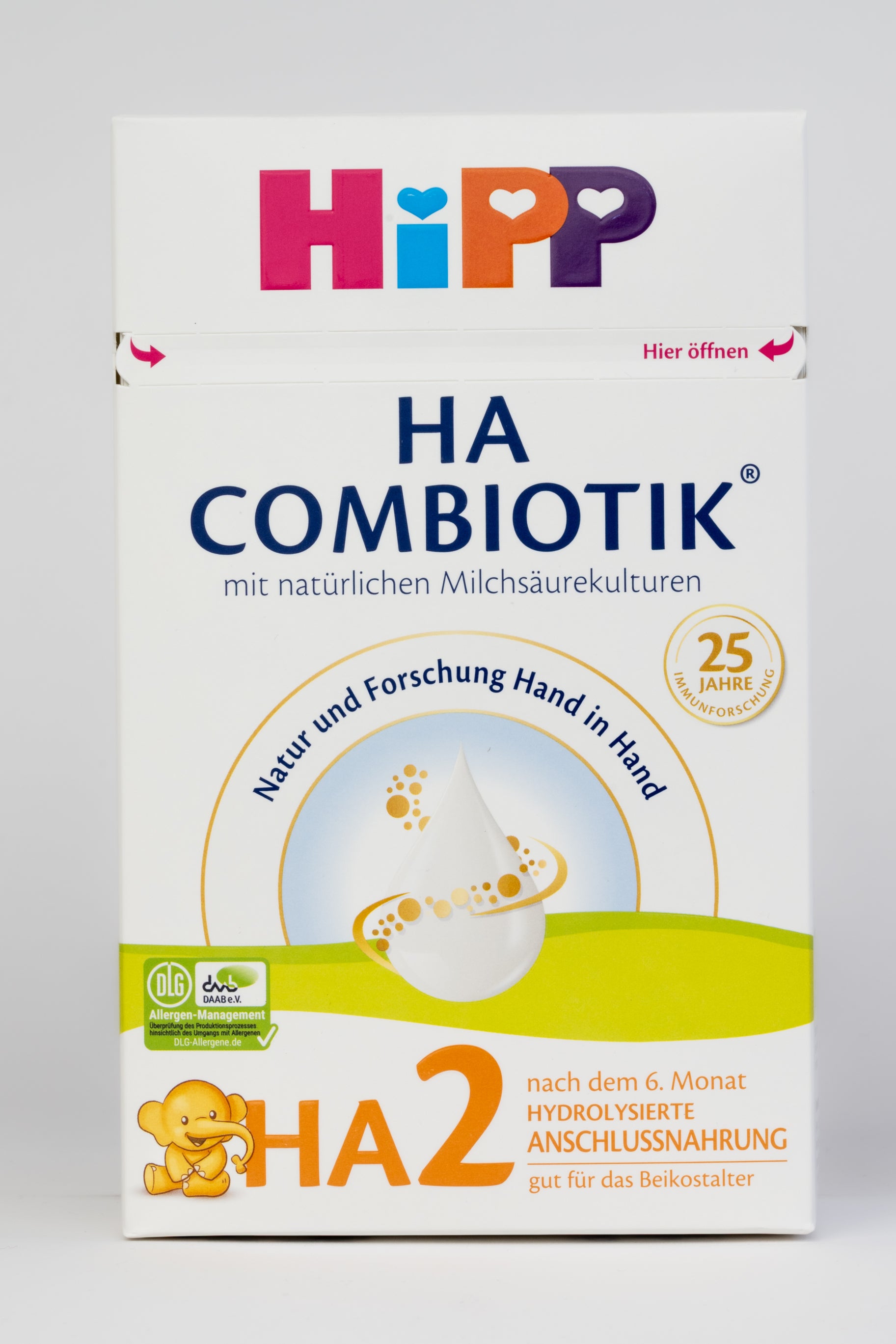 HiPP HA Stage 2 - Hypoallergenic Formula 6-12 Months – Organic Formula ...